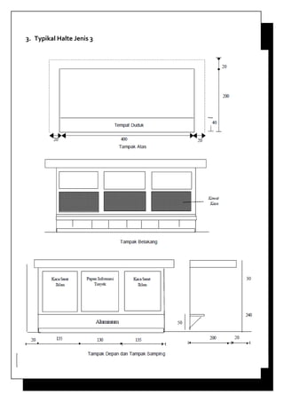 Analisis halte bus | PDF