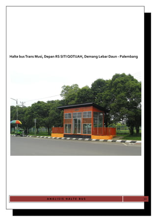 Analisis halte bus | DOC