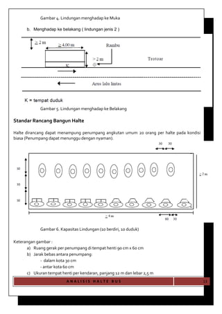 Analisis halte bus | DOC