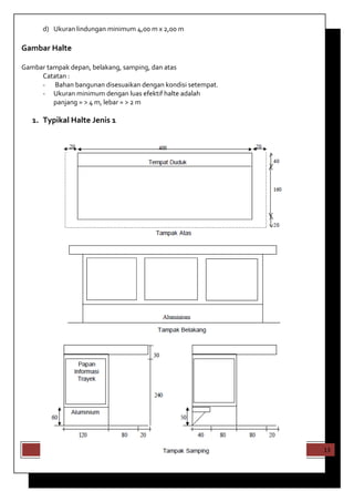 Analisis halte bus | PDF