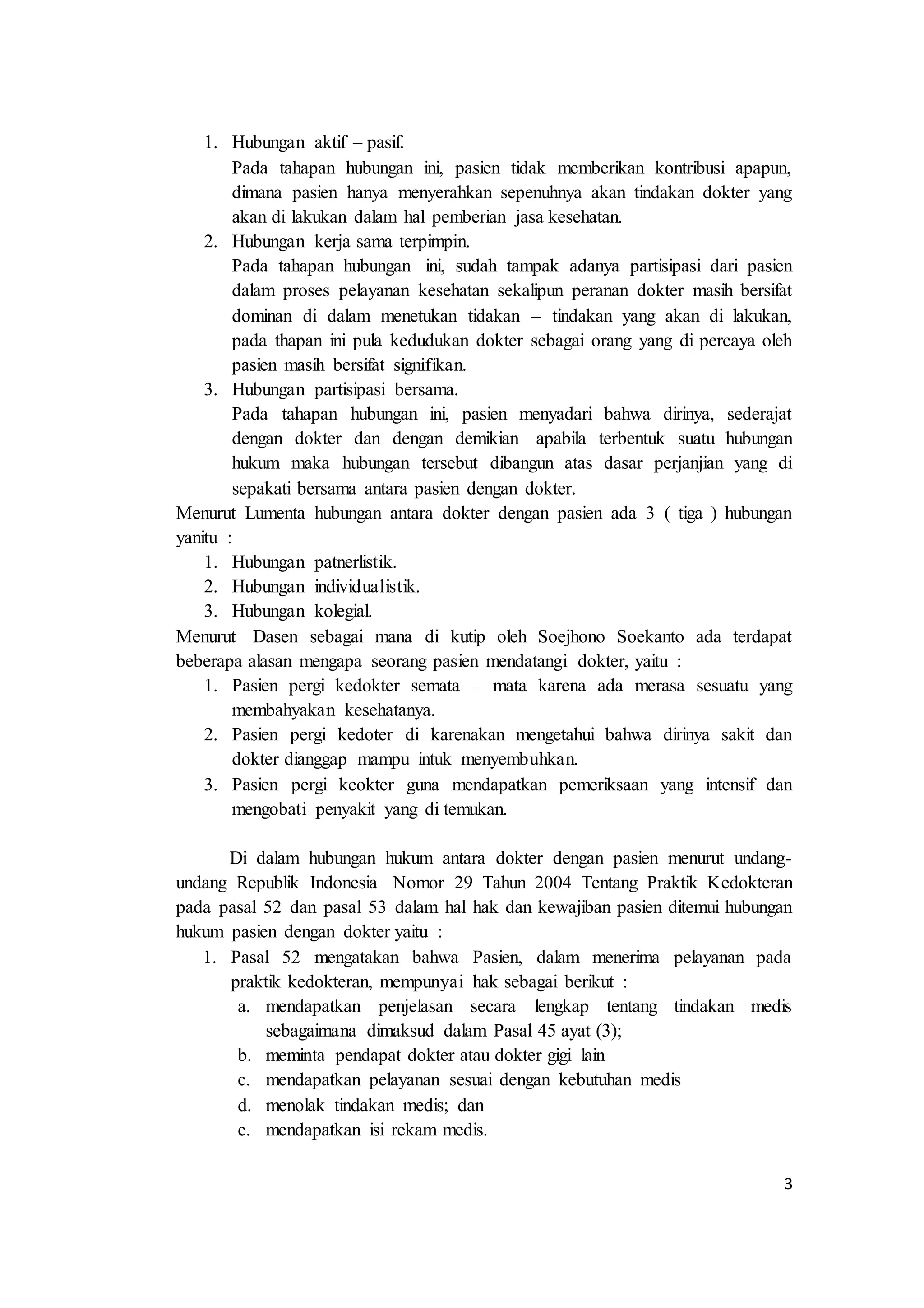 Analisis hukum kesehatan dan uu tenaga kesehatan | PDF
