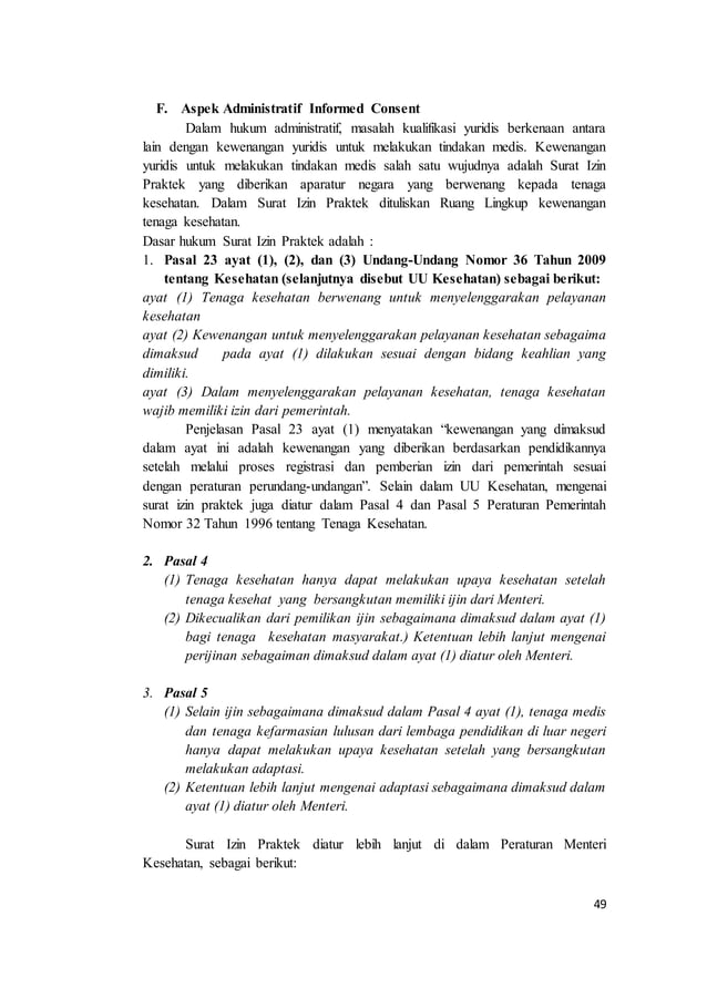 Analisis hukum kesehatan dan uu tenaga kesehatan | PDF