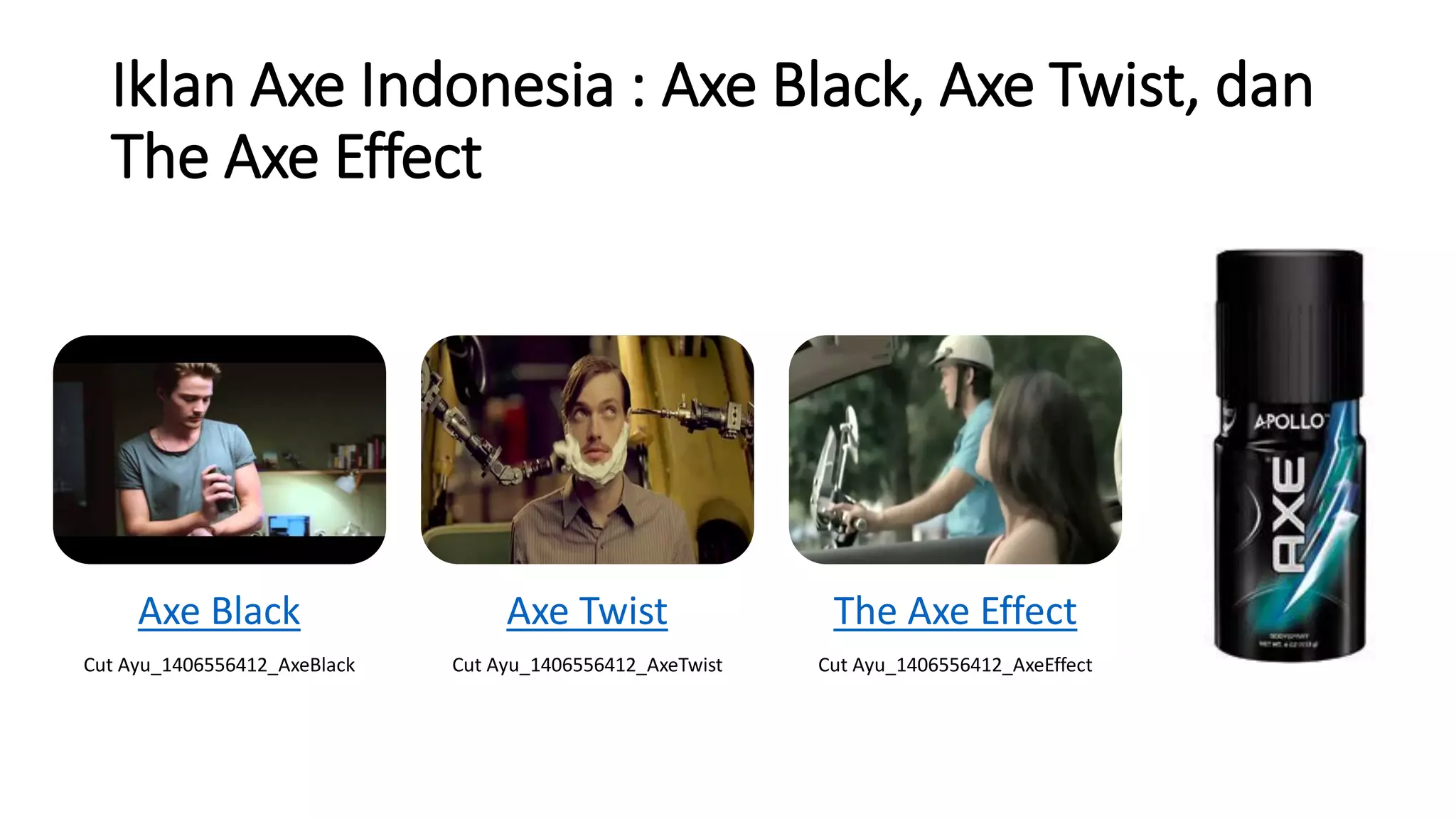 Analisis iklan axe indonesia | PDF