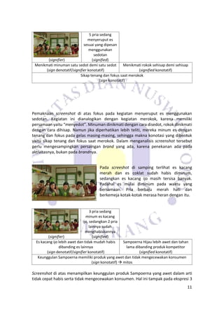 Analisis iklan sampoerna hijau versi es kacang ijo | PDF