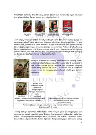 Analisis iklan sampoerna hijau versi es kacang ijo | PDF