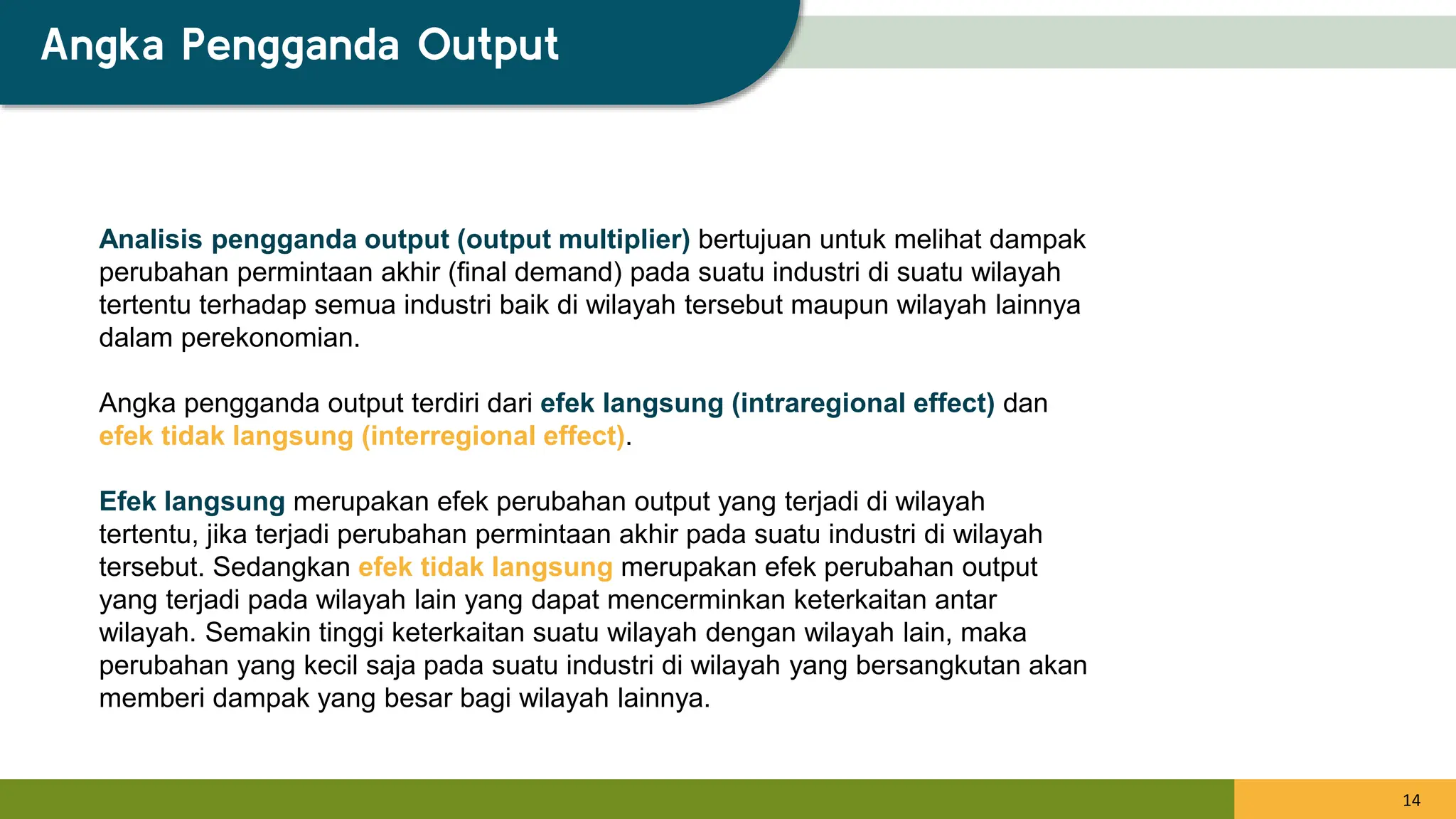 Analisis dan overview input dan output yang dilakukan | PPT