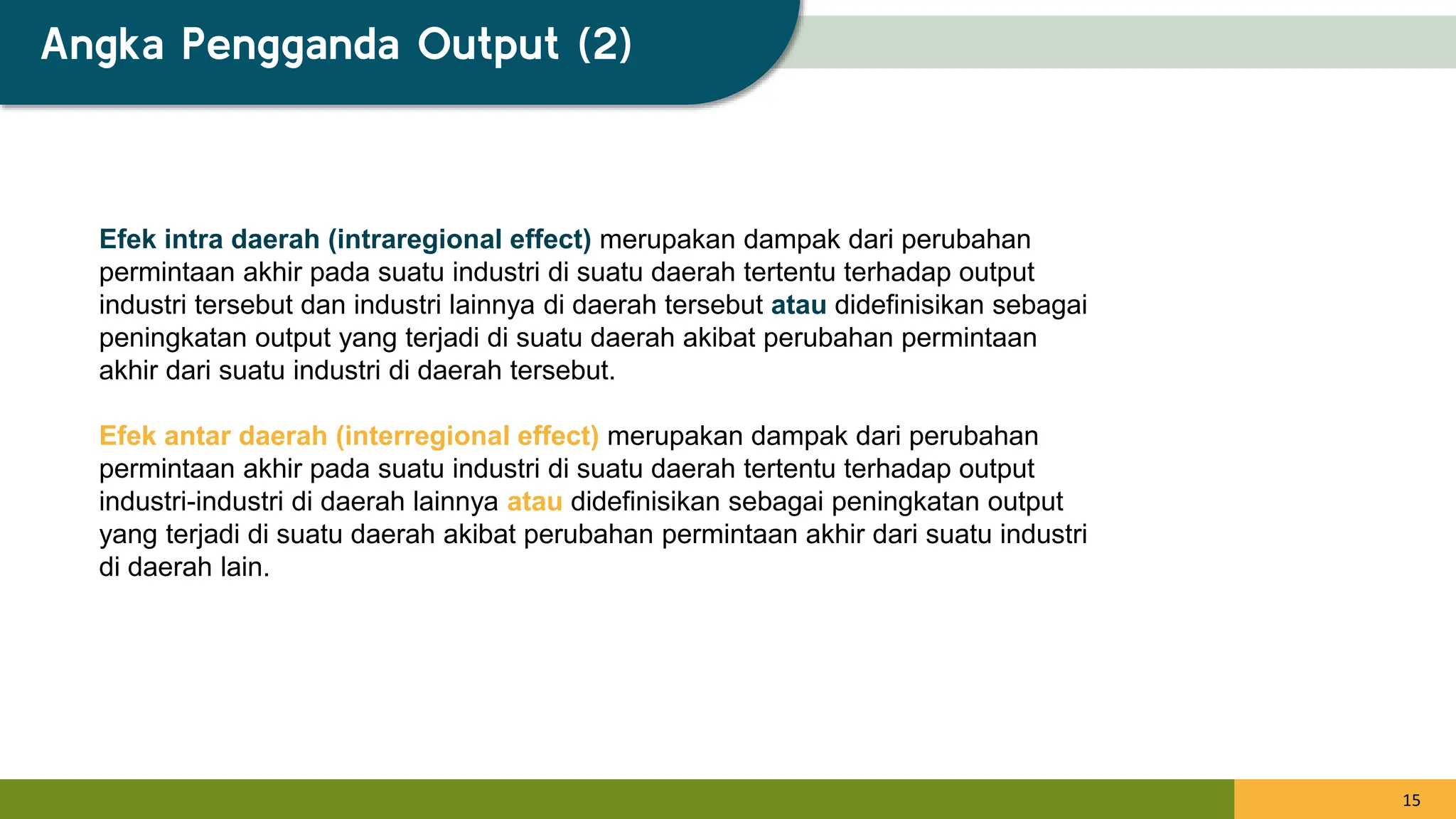 Analisis dan overview input dan output yang dilakukan | PPT
