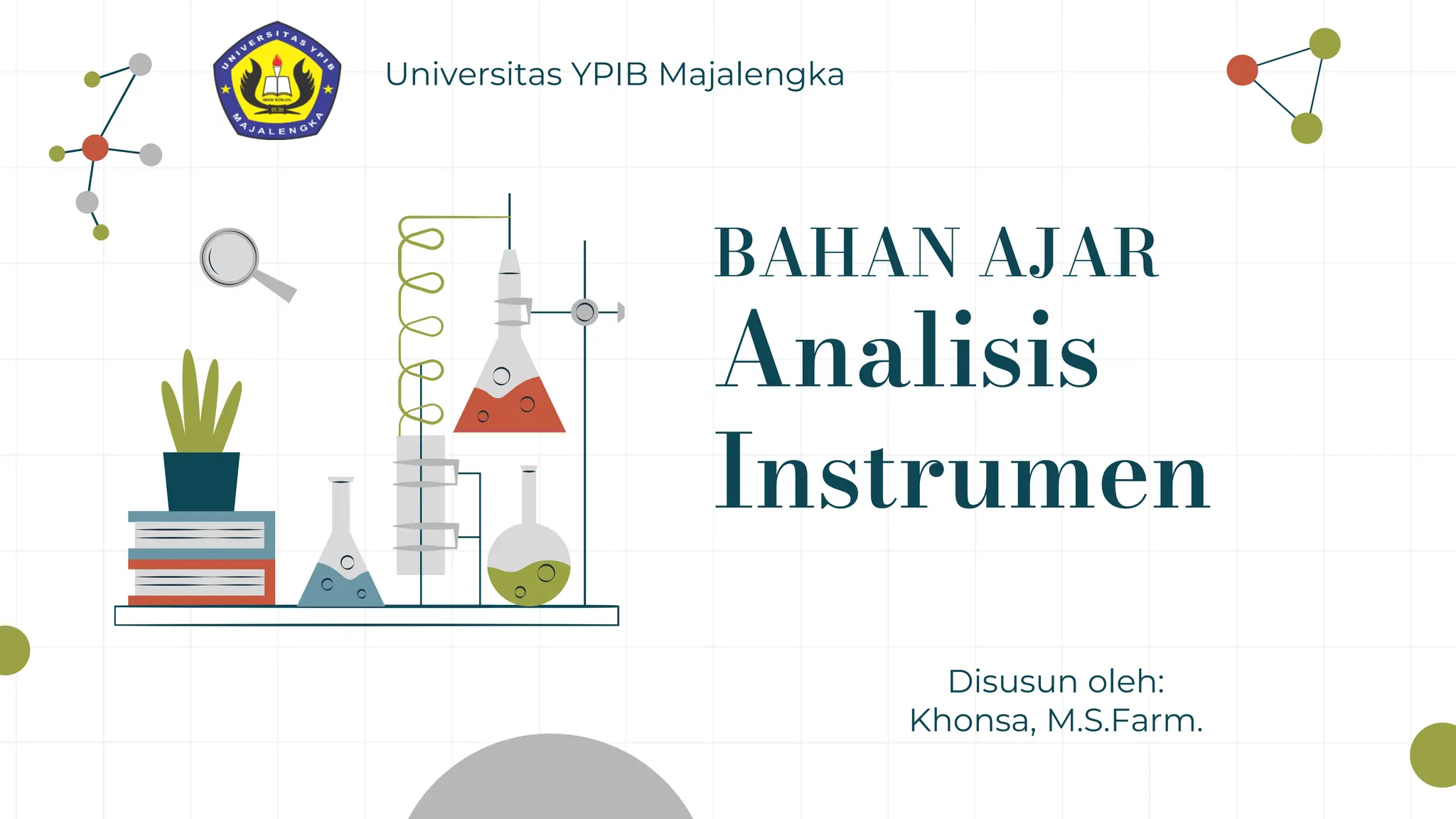 Analisis Instrumen.pdf bahan prodi S1 Farmasi | PDF