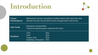 Analisis Instrumen.pdf bahan prodi S1 Farmasi | PDF