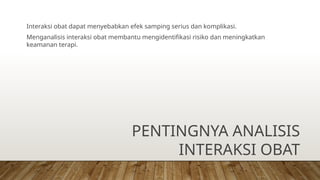 Analisis Interaksi Obat pada Pasien Hemodialisis (1).pptx