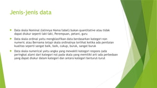 Analisis, Interpretasi dan Presentasi Data ok.pptx