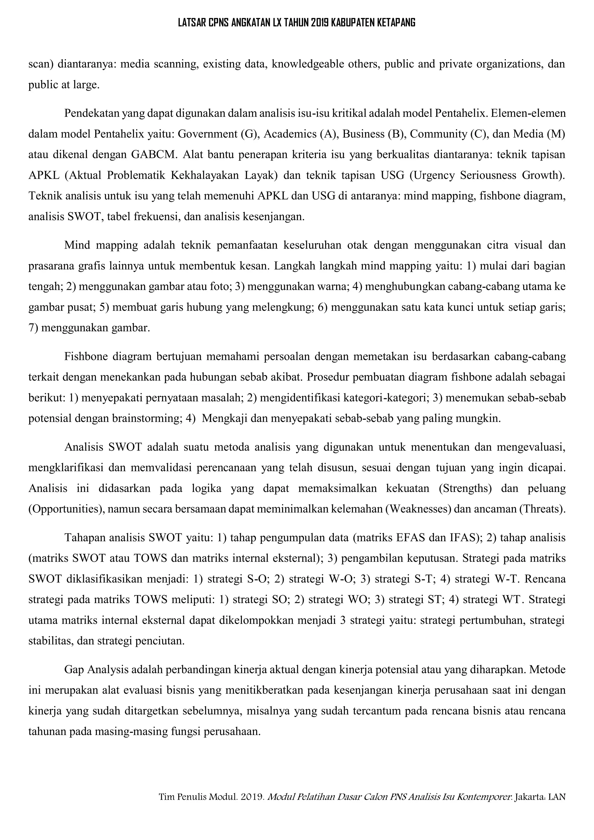 Analisis Isu Kontemporer | PDF