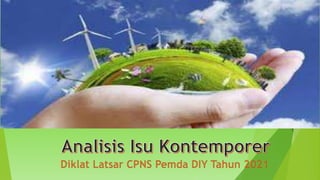 Analisis isu kontemporer | PPT