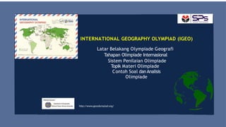 ANALISIS ITEM INTERNASIONAL GEOGRAPHY OLYMPIAD (1) (3) (1) (1).pptx | Free Download