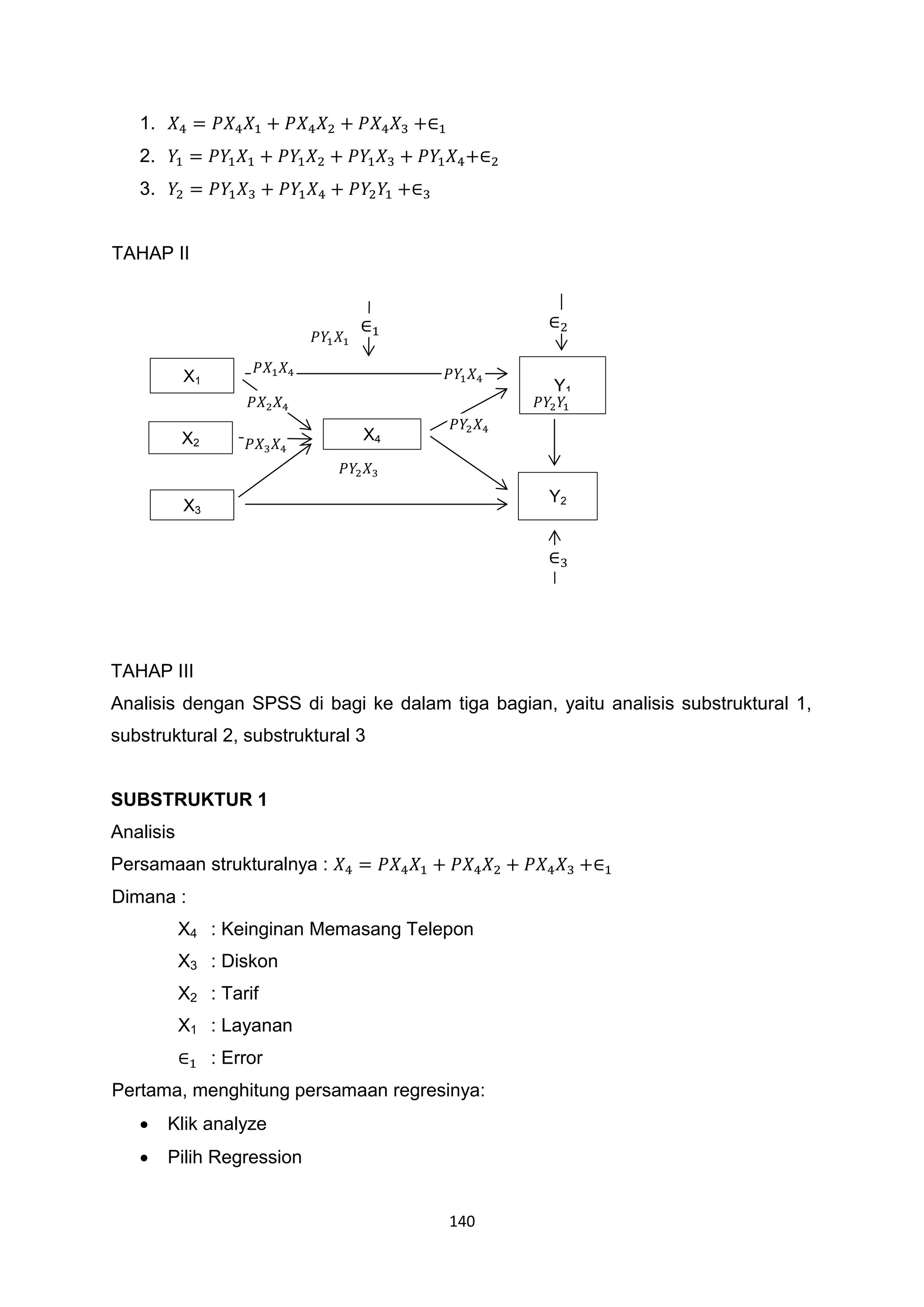 Analisis jalur (path analysis) | PDF