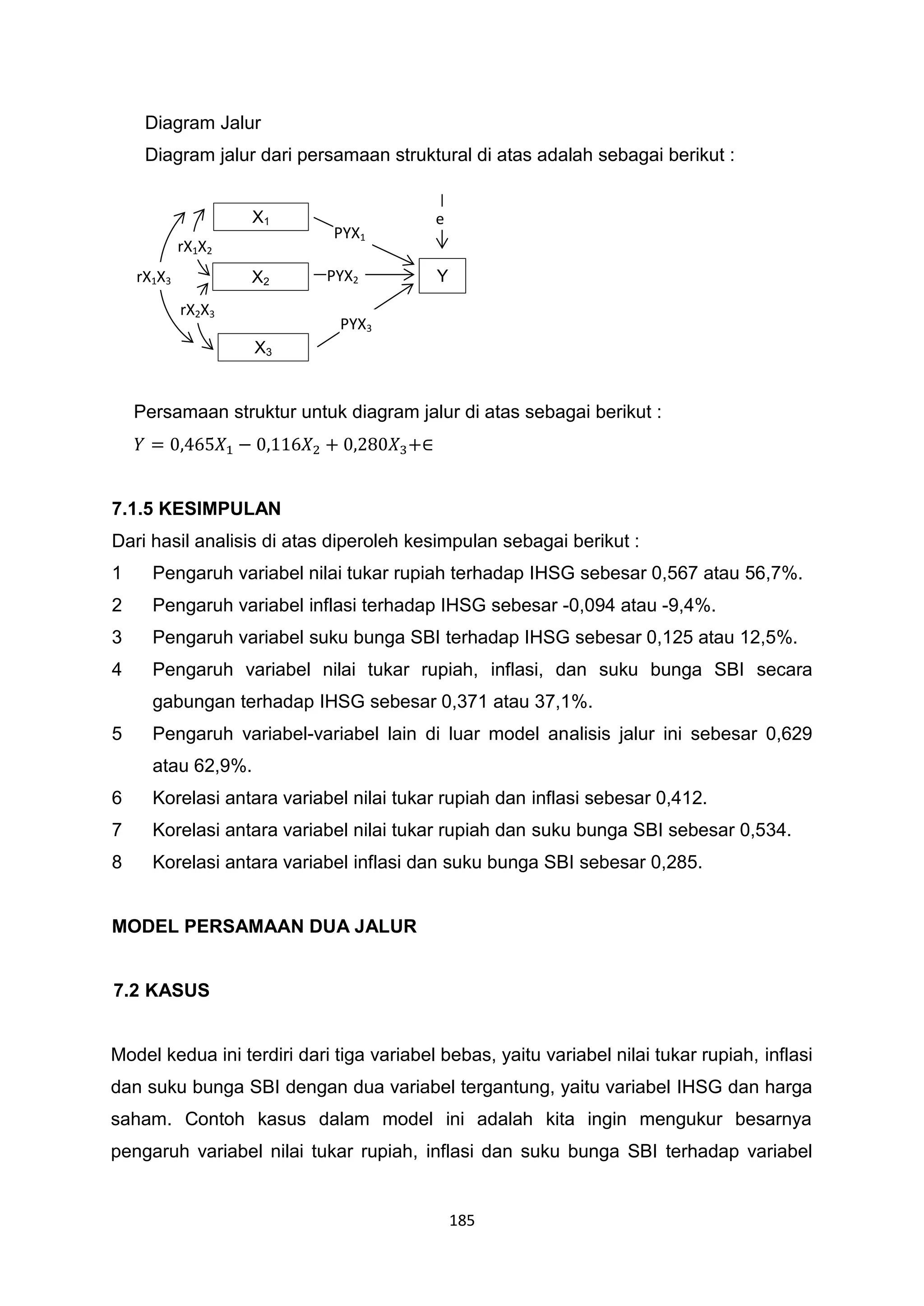 Analisis jalur (path analysis) | PDF
