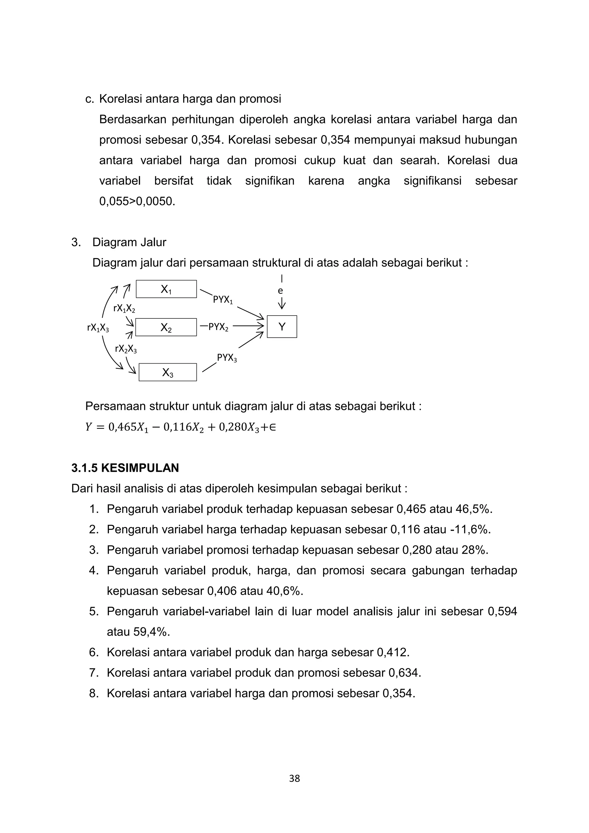 Analisis jalur (path analysis) | PDF
