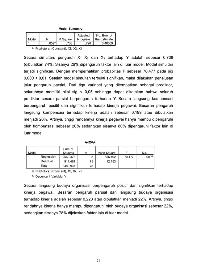 Analisis jalur (path analysis) | PDF