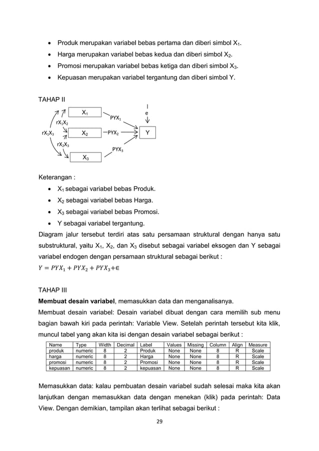 Analisis jalur (path analysis) | PDF