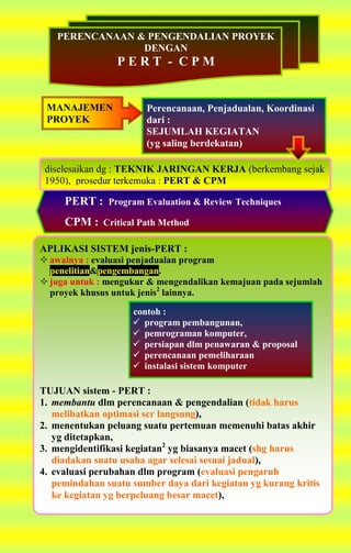 ITP UNS SEMESTER 2 Analisis jaringan, ohp | DOCX