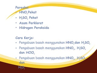 Analisis kadar abu dan mineral | PPT