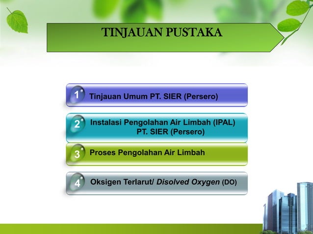 Analisis kadar oksigen terlarut (disssolved oxygen) Erma Noralia | PPT