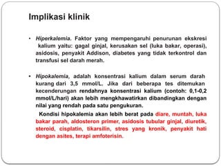 ANALISIS KALIUM untuk penegakan diagnosis pasien dengan kelainan ...