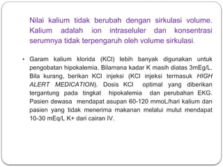 ANALISIS KALIUM untuk penegakan diagnosis pasien dengan kelainan ...