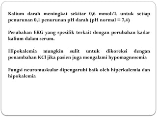 ANALISIS KALIUM untuk penegakan diagnosis pasien dengan kelainan ...