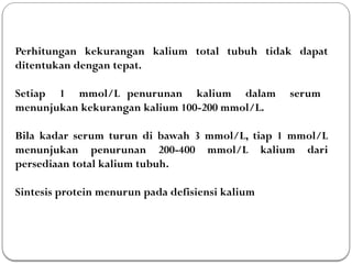 ANALISIS KALIUM untuk penegakan diagnosis pasien dengan kelainan ...