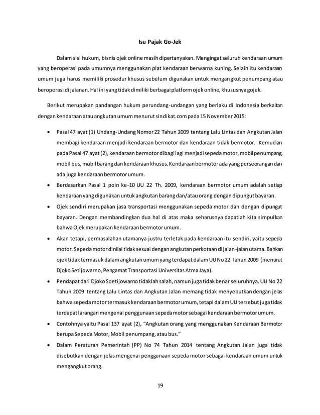 Analisis Kasus Gojek Manajemen Strategi | DOCX