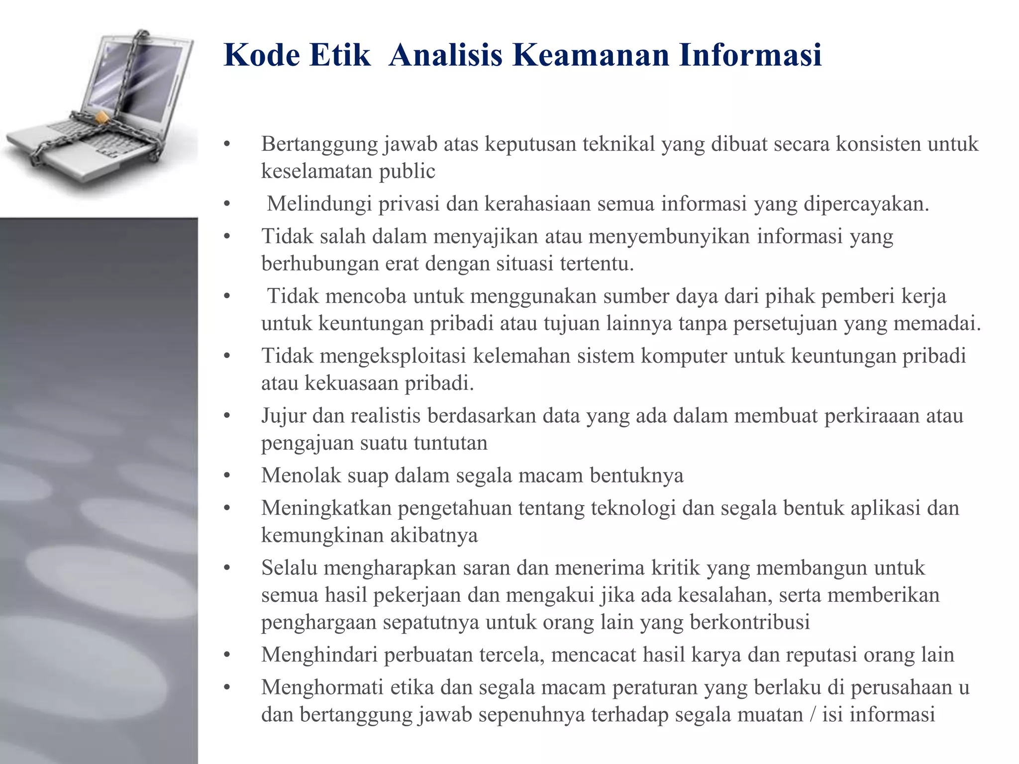 Analisis Keamanan Informasi Pptx