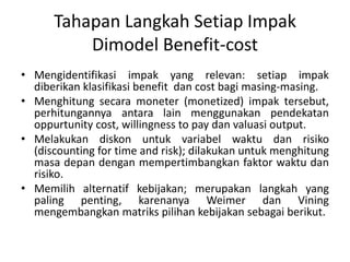 Analisis kebijakan versi weimer vining -kelp heru gernandes | PPTX