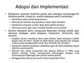 Analisis kebijakan versi weimer vining -kelp heru gernandes | PPTX