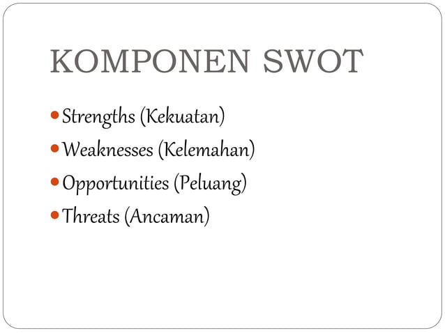 SWOT Analysis Metode in Organization of Development.pptx