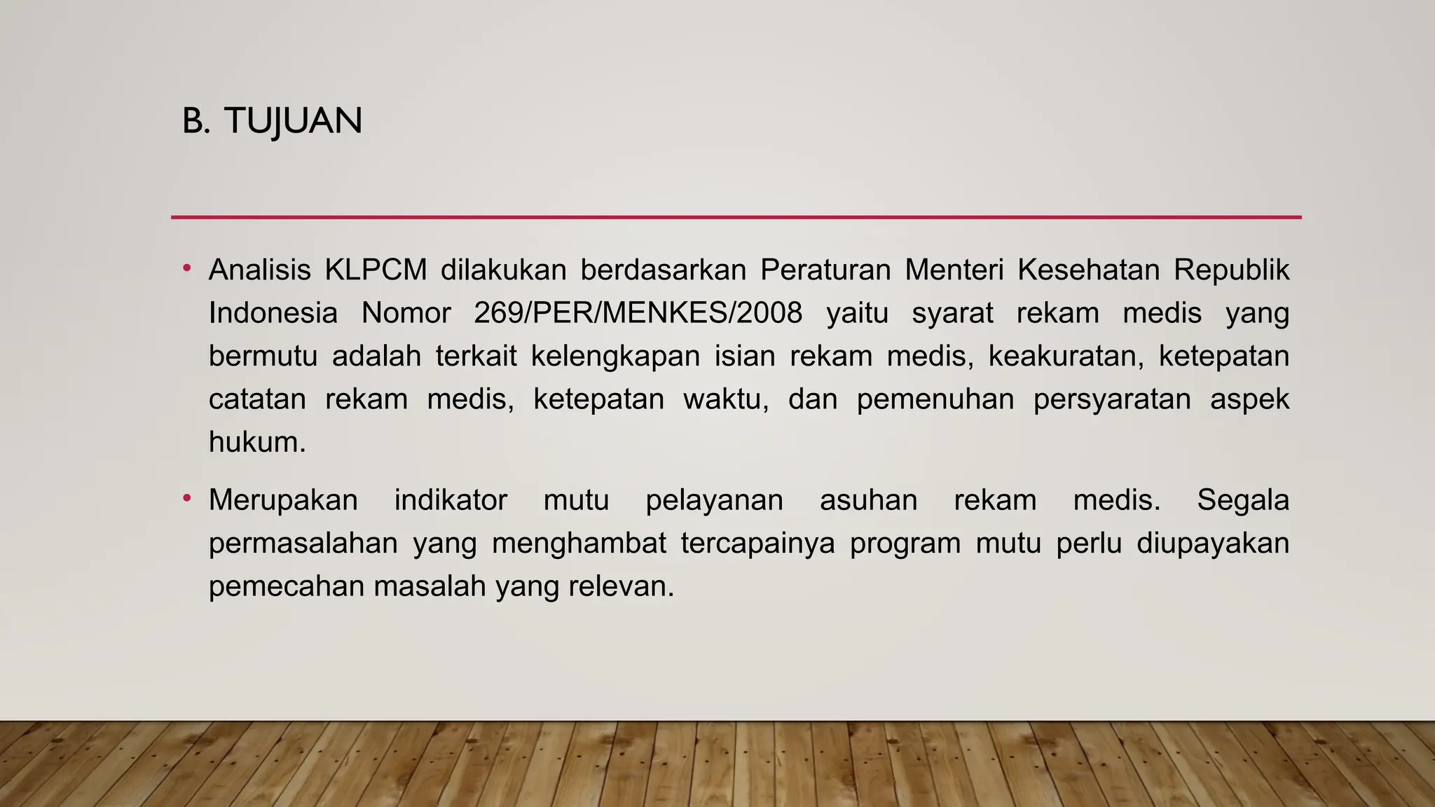 ANALISIS KELENGKAPAN PENGISIAN CATATAN MEDIS (KLPCM).pptx