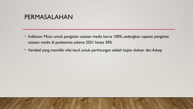 ANALISIS KELENGKAPAN PENGISIAN CATATAN MEDIS (KLPCM).pptx