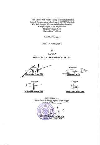 Analisis kepemimpinan keps ek | PDF