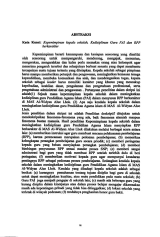 Analisis kepemimpinan keps ek | PDF