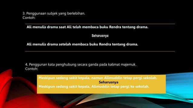 Analisis kesalahan Berbahasa Indonesia semantik | PPT