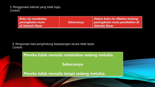 Analisis kesalahan Berbahasa Indonesia semantik | PPTX