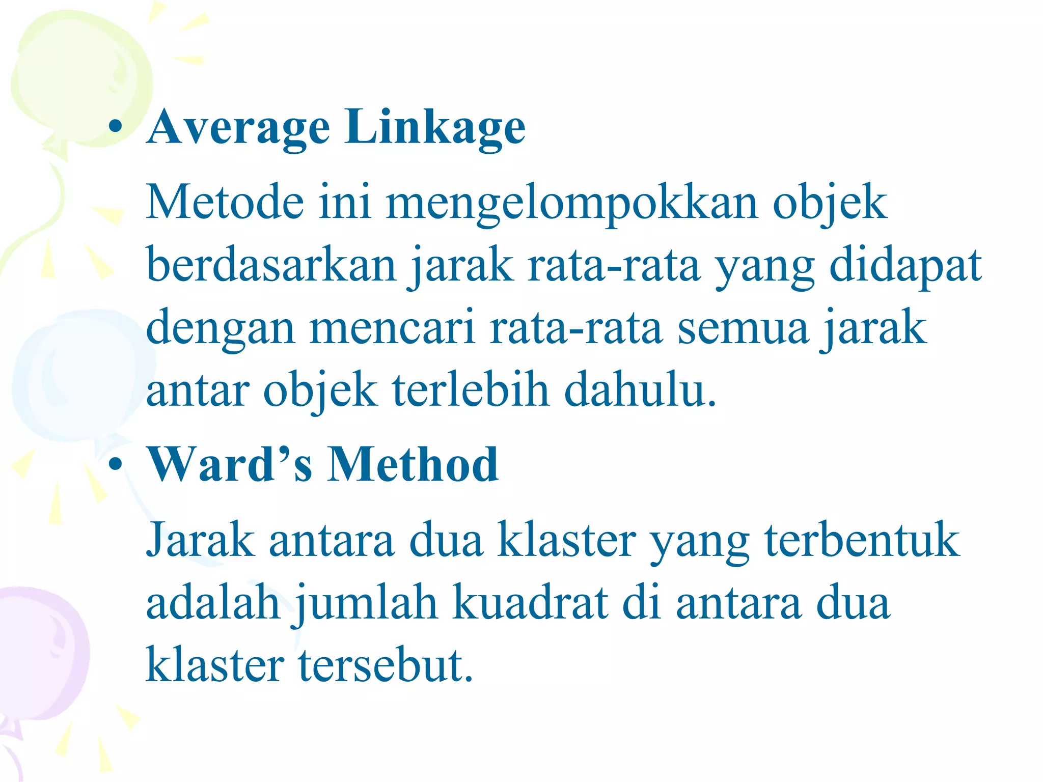 Analisis klaster | PDF