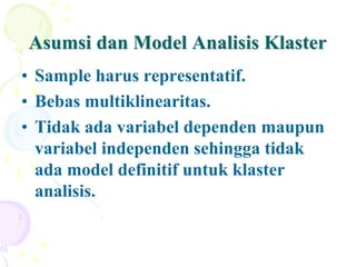 Analisis klaster | PDF