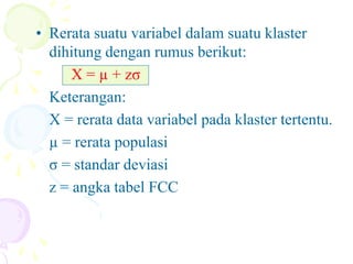 Analisis klaster | PDF