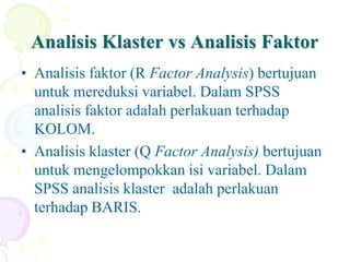 Analisis klaster | PDF