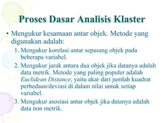 Analisis klaster | PDF