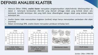 Analisis klaster | PDF