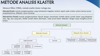 Analisis klaster | PDF