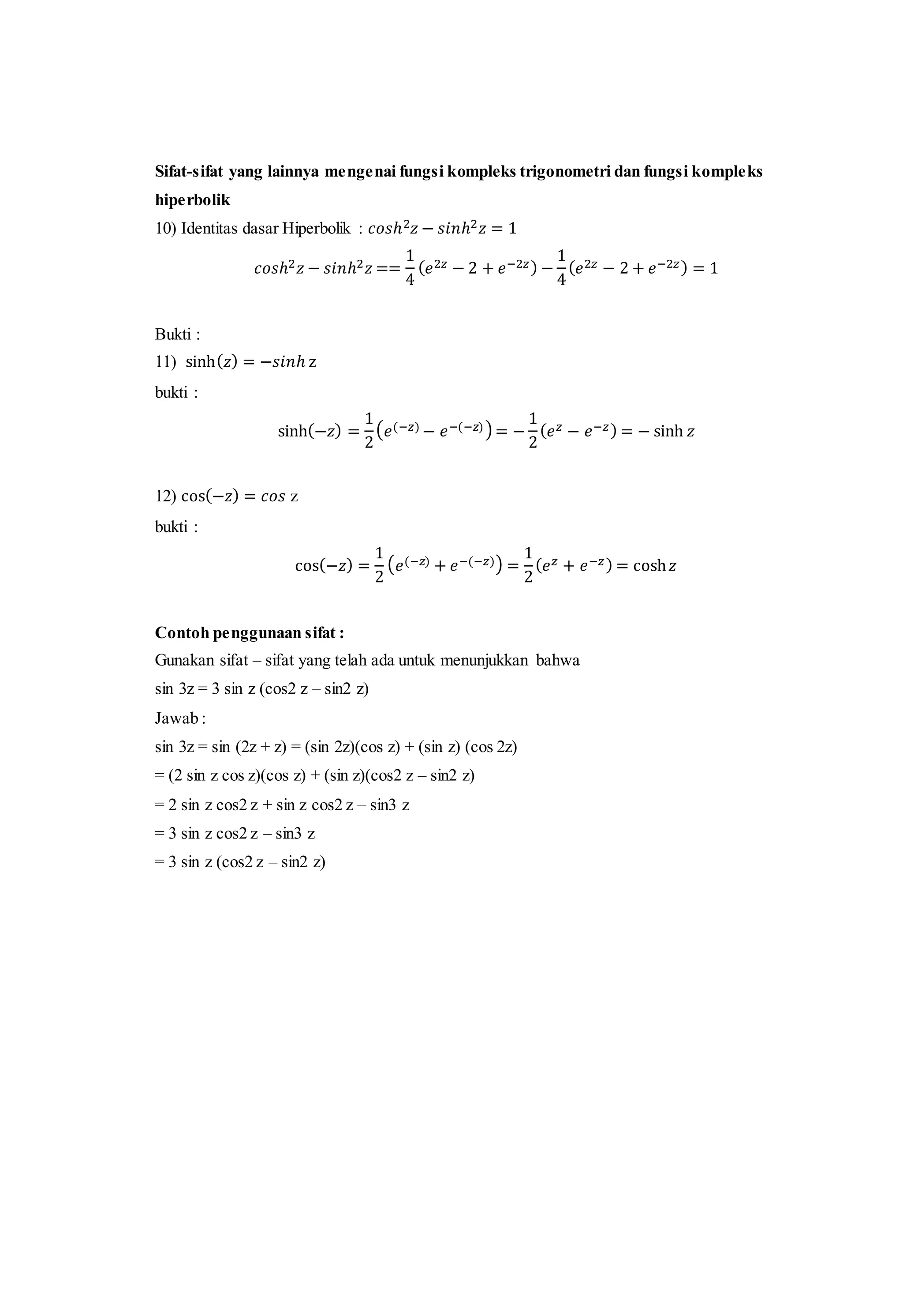 Analisis kompleks | DOCX
