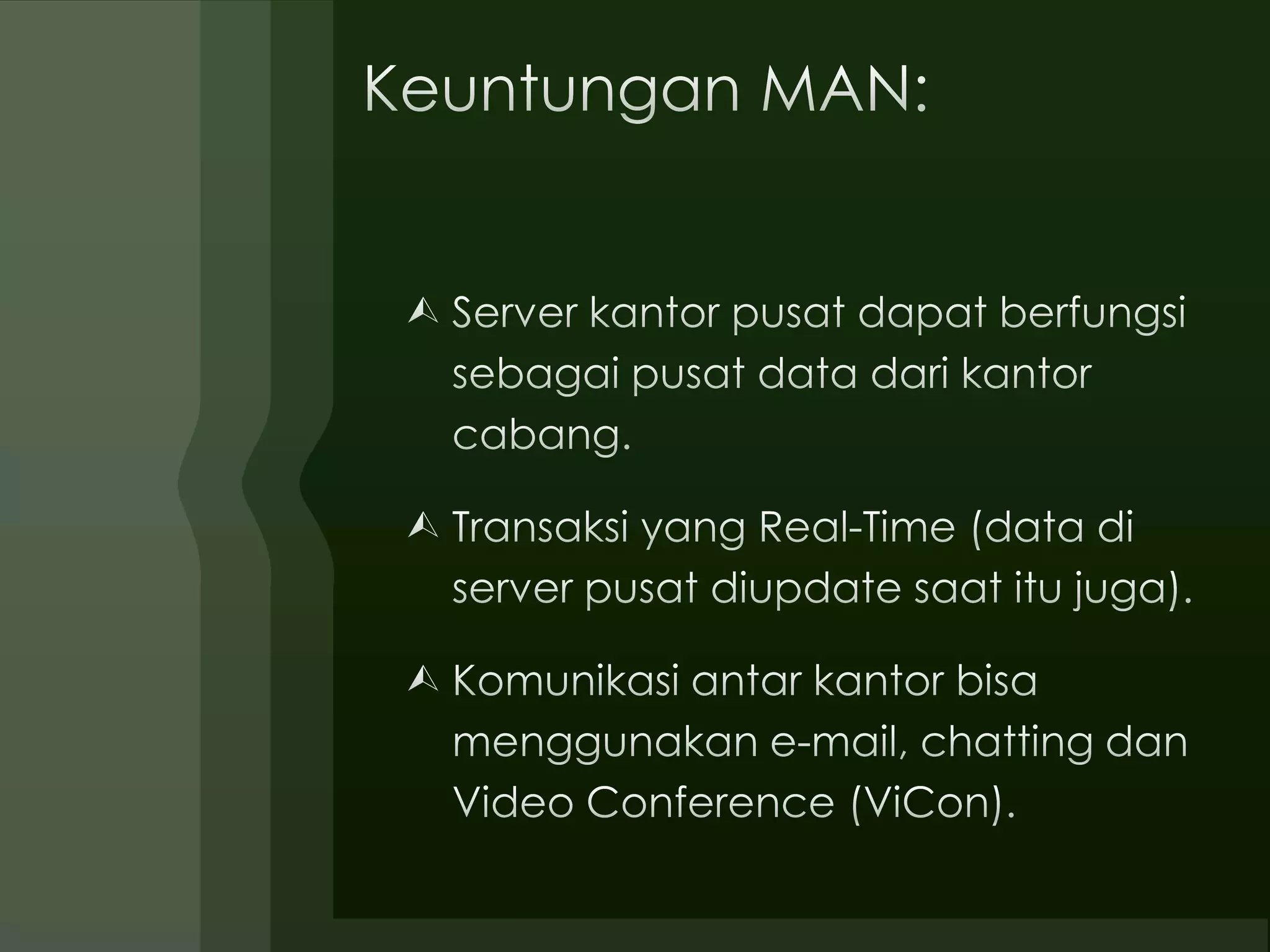 Analisis komunikasi jaringan lan dan wan | PPT